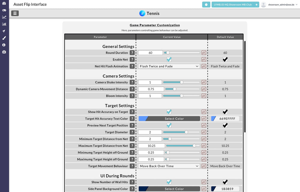 Asset Flip Interface