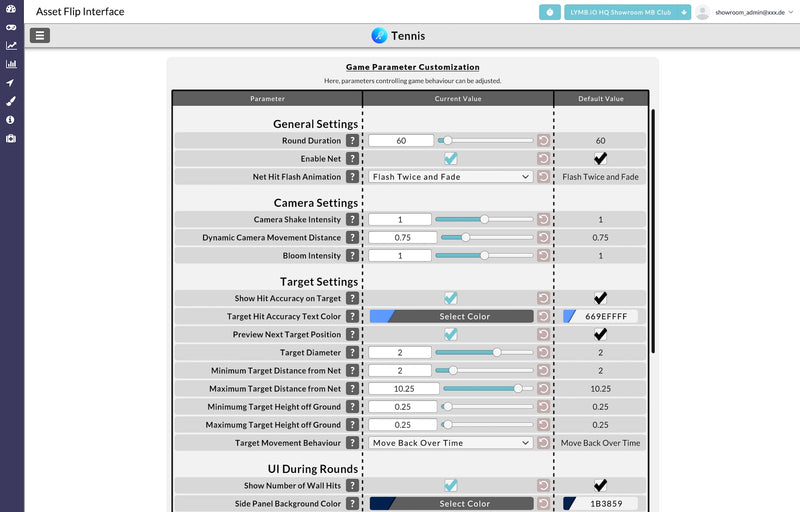 Asset Flip Interface