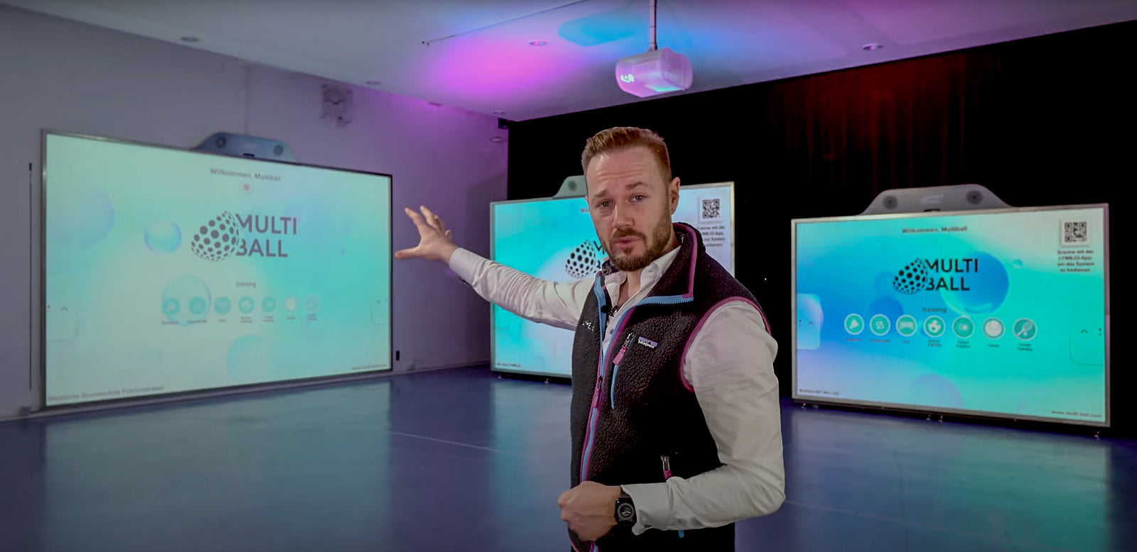 Interactive Sports Wall MultiBall - Hardware